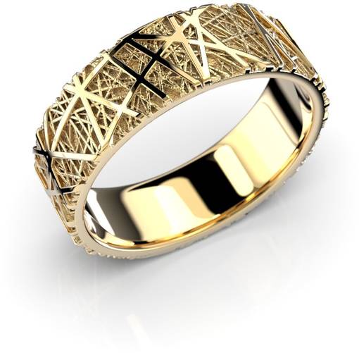 Festive Routa keltakultainen kihlasormus, 6,5mm - Kultatahti.fi ...