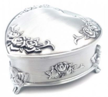 Korurasia Ruususydän hopea metalli Z121 - Kultatahti.fi verkkokauppa