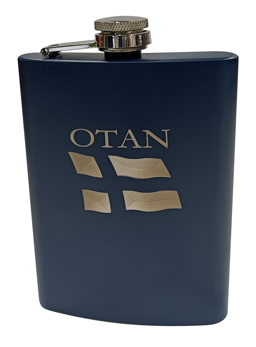 Taskumatti Sininen OTAN ja Suomen lippu - Kultatahti.fi verkkokauppa