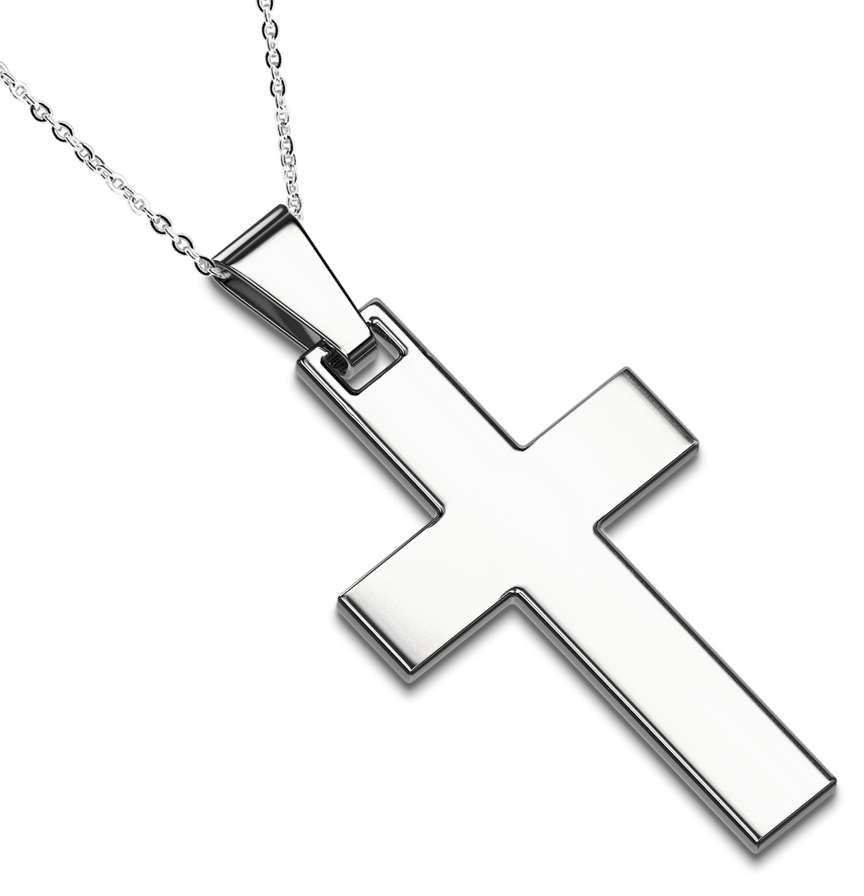 Teräsristi 35x20mm 50cm - Kultatahti.fi verkkokauppa